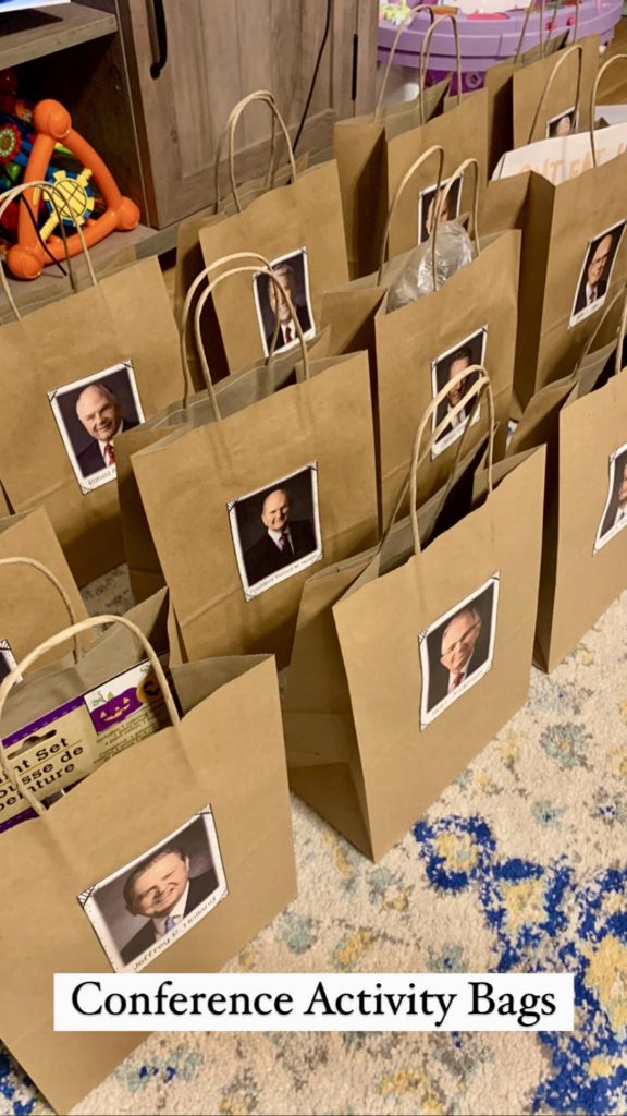General Conference Activity Bags – RuthAnne Strong